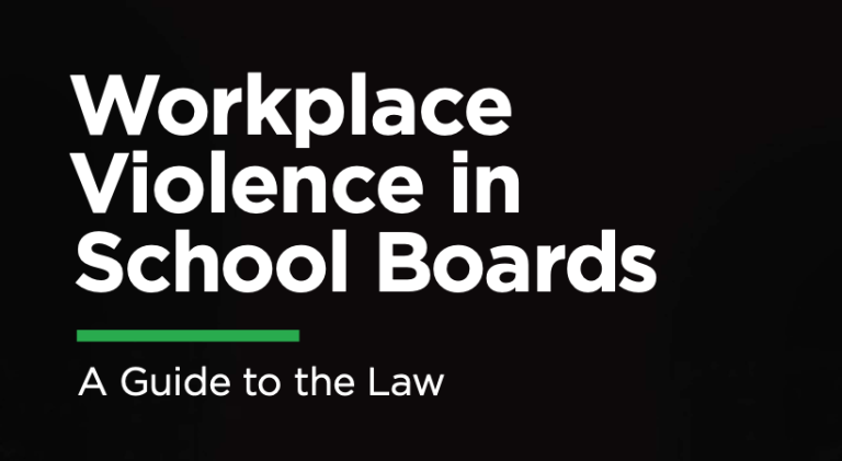 Workplace Violence Risk Assessments (WVRA) - Elementary Teachers of Toronto
