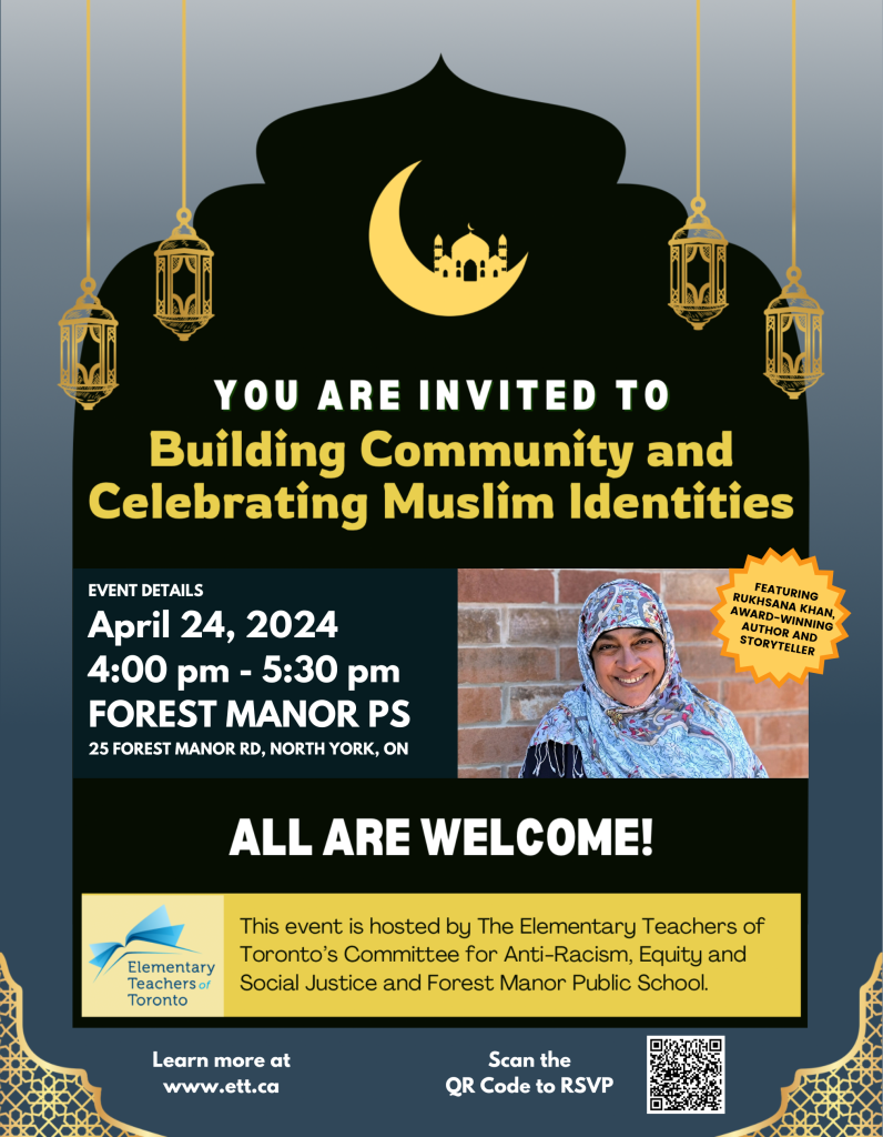 Building Community and Celebrating Muslim Identities Event on April 24 ...